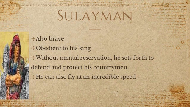 Indapatra at Sulayman