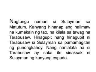 Indarapatra at Sulayman | PPTX