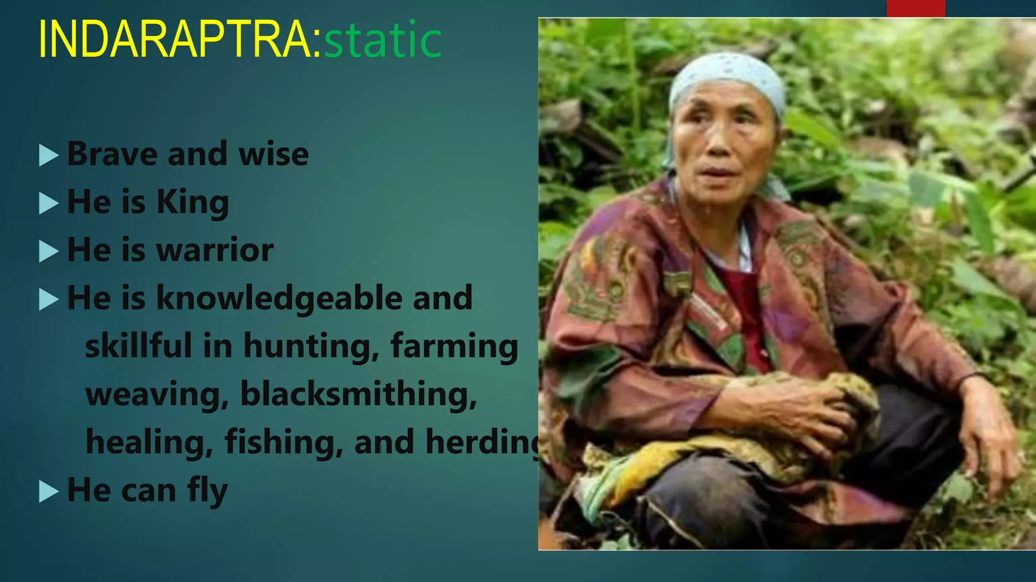 Indarapatra at sulayman | PPTX | Birdwatching | Hobbies & Interests