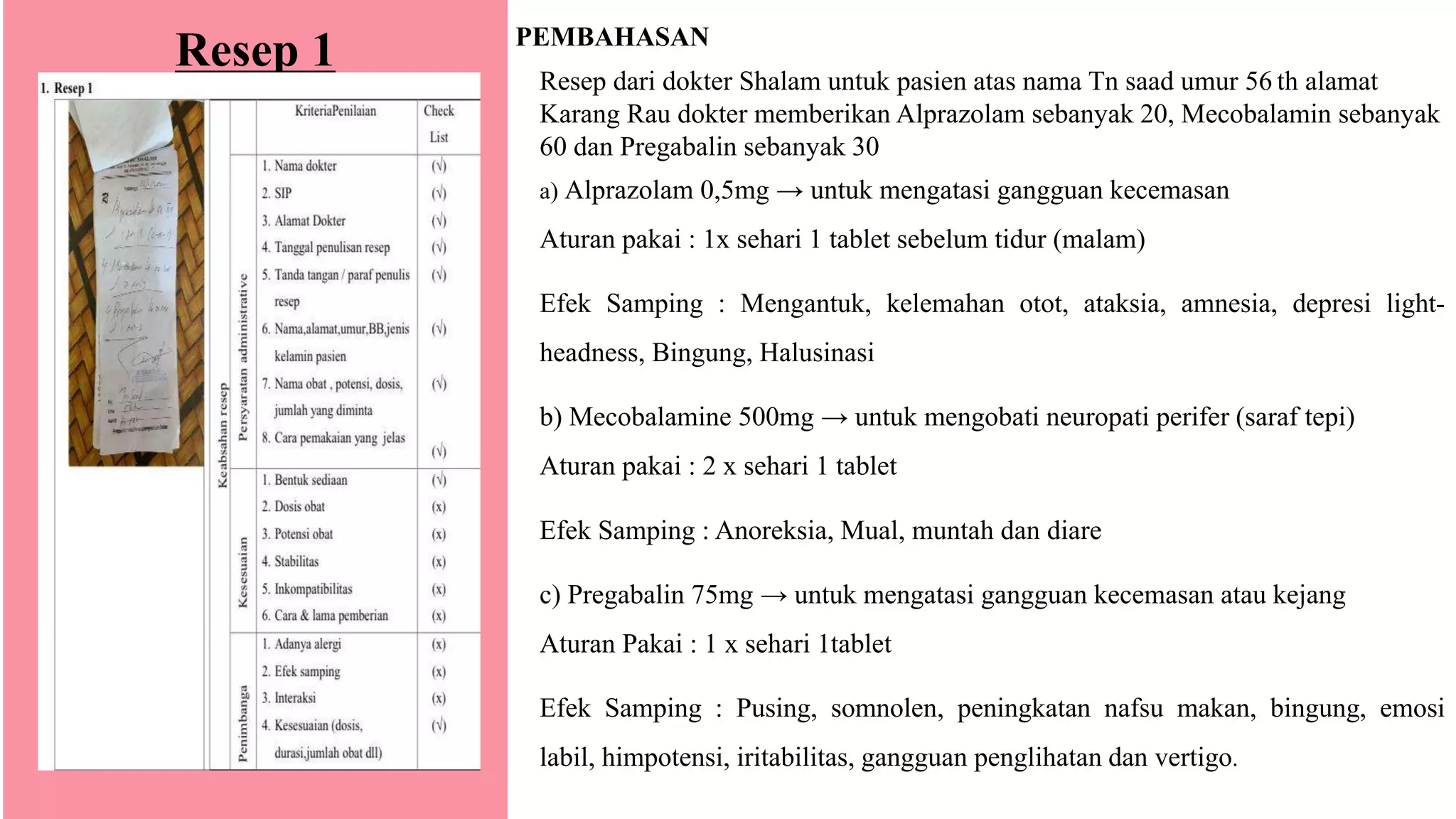 Presentasi PBL PKL apotrek 2 | PPT