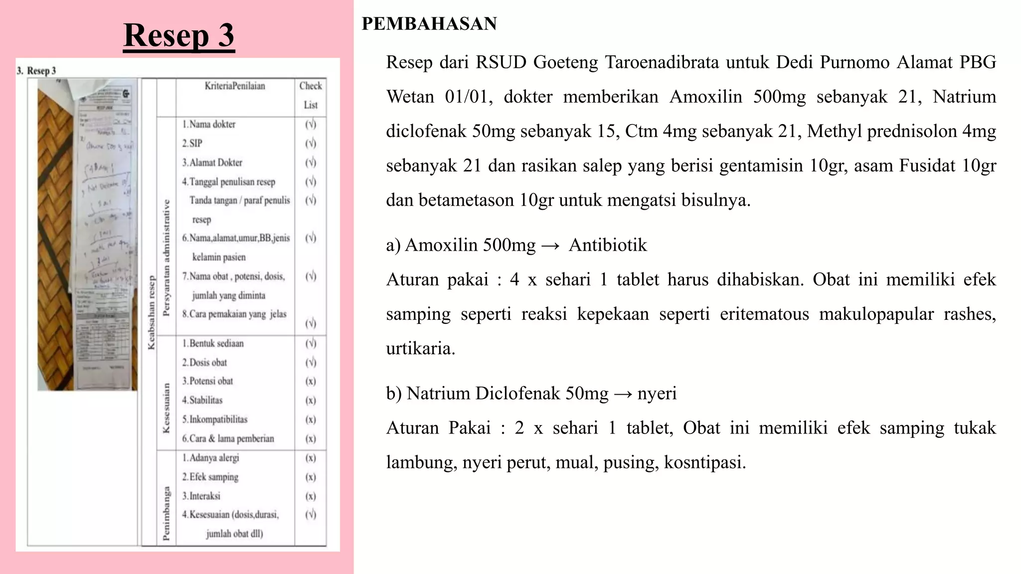 Presentasi PBL PKL apotrek 2 | PPT