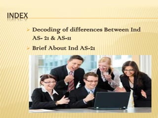 Ind as 21 vs as-11 | PDF