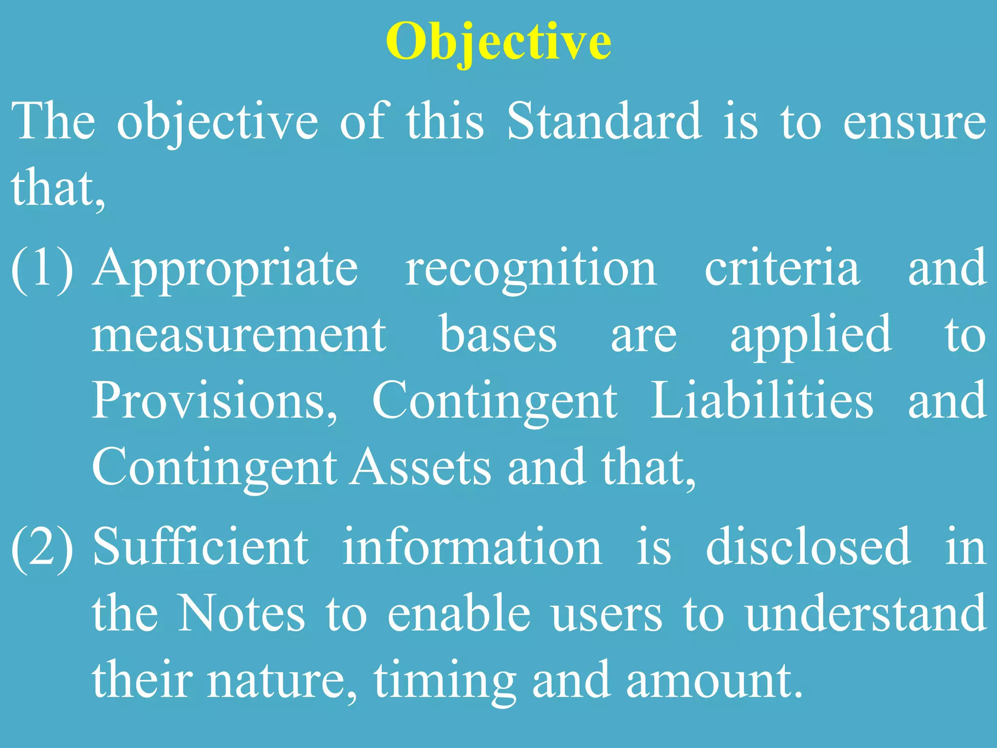 Ind as 37, provisions, contingent liabilities and contingent assets | PPTX