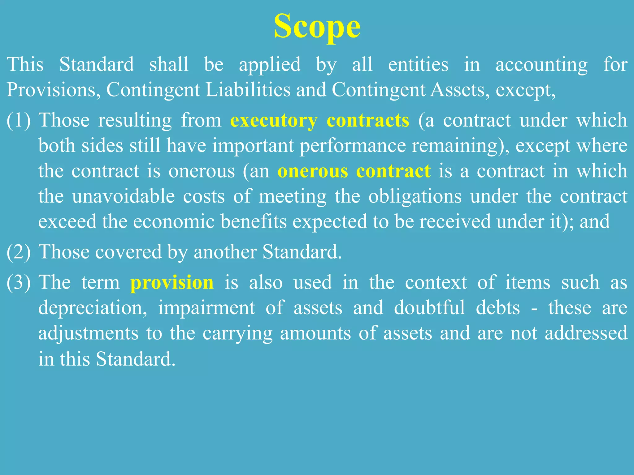 Ind as 37, provisions, contingent liabilities and contingent assets | PPTX