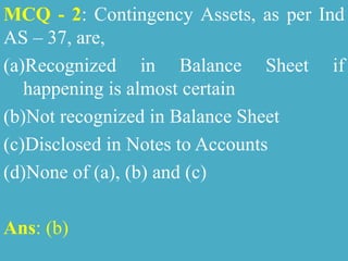 Ind as 37, provisions, contingent liabilities and contingent assets | PPTX