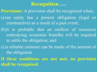 Ind as 37, provisions, contingent liabilities and contingent assets | PPTX