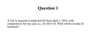 Ind AS 101: First time adoption of Indian accounting standards.pptx