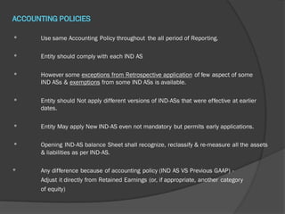 Ind as 101 CRS part 1 | PPT