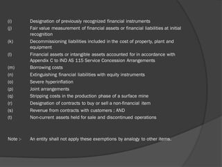 Ind as 101 CRS part 1 | PPT