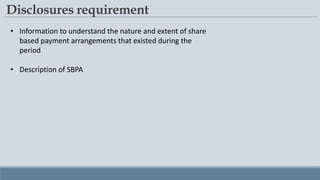 Ind AS 102 | Share Based Payments | PPTX