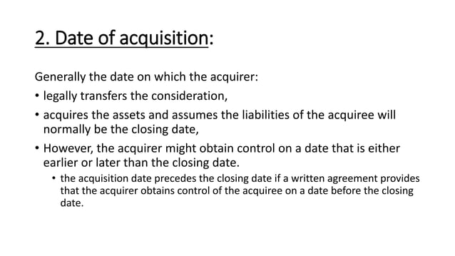 Ind ­AS 103.pptx | Mergers and Acquisitions | Business Banking & Finance