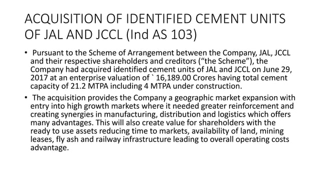Ind ­AS 103.pptx | Mergers and Acquisitions | Business Banking & Finance