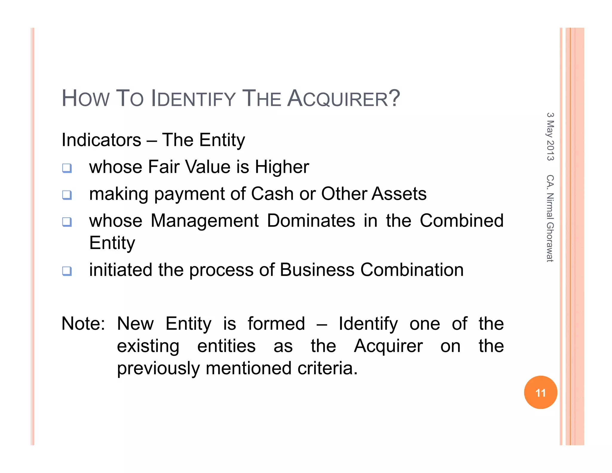 Ind as 103 business combinations | PDF