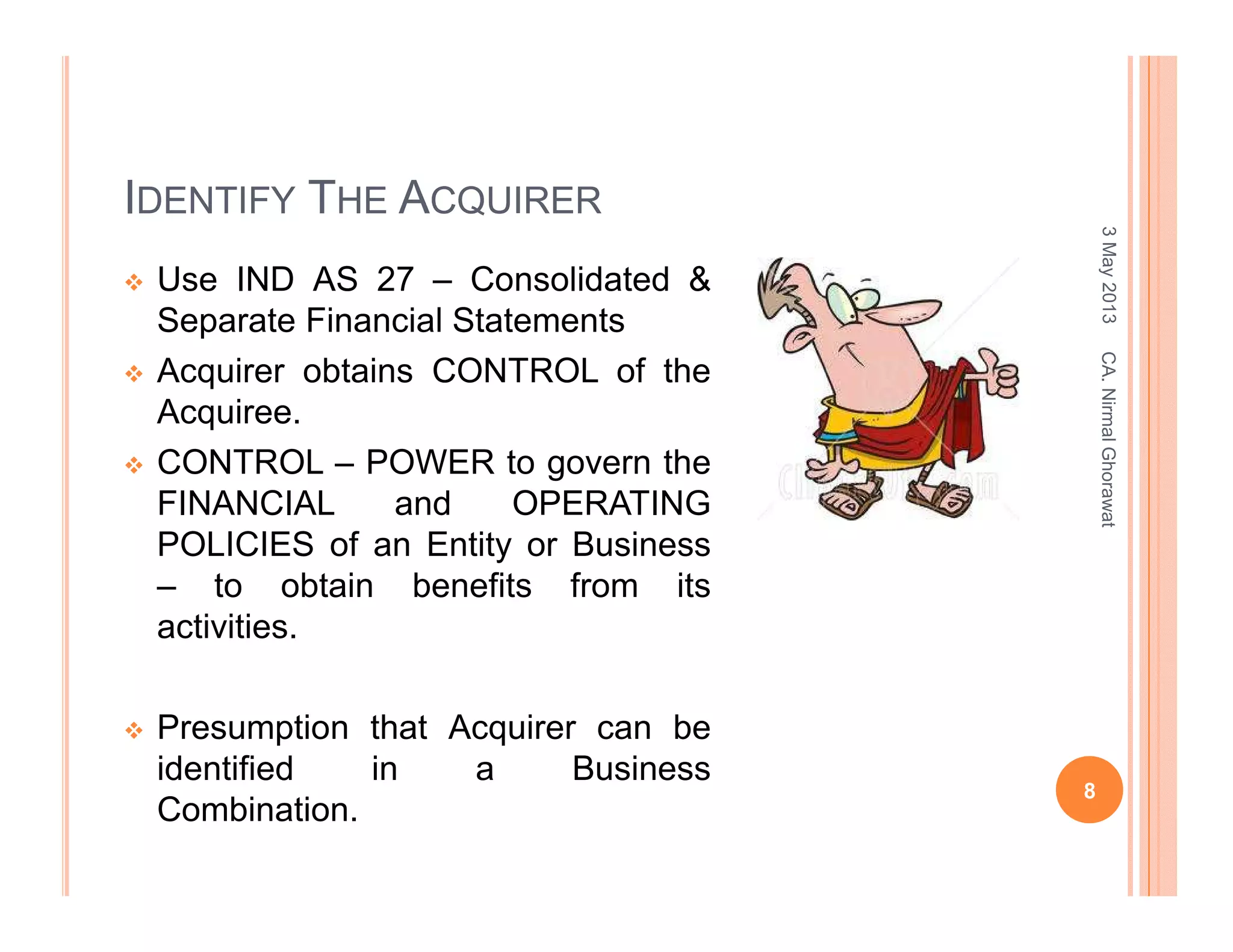 Ind as 103 business combinations | PDF
