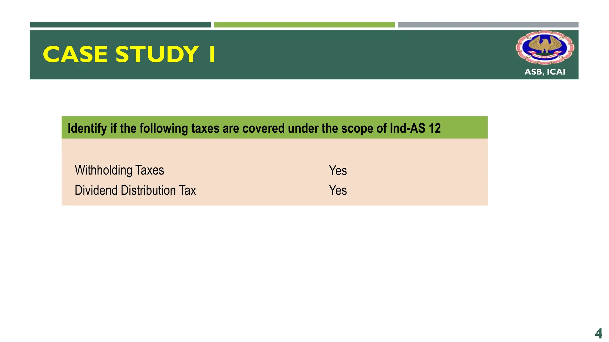 IND AS 12 income taxes ppt presentation by icai | PDF