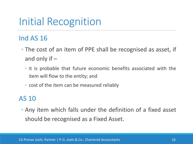 Ind AS 16 on PPE | PDF