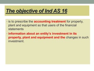 IND AS 16 - Property plant and equipment.pptx