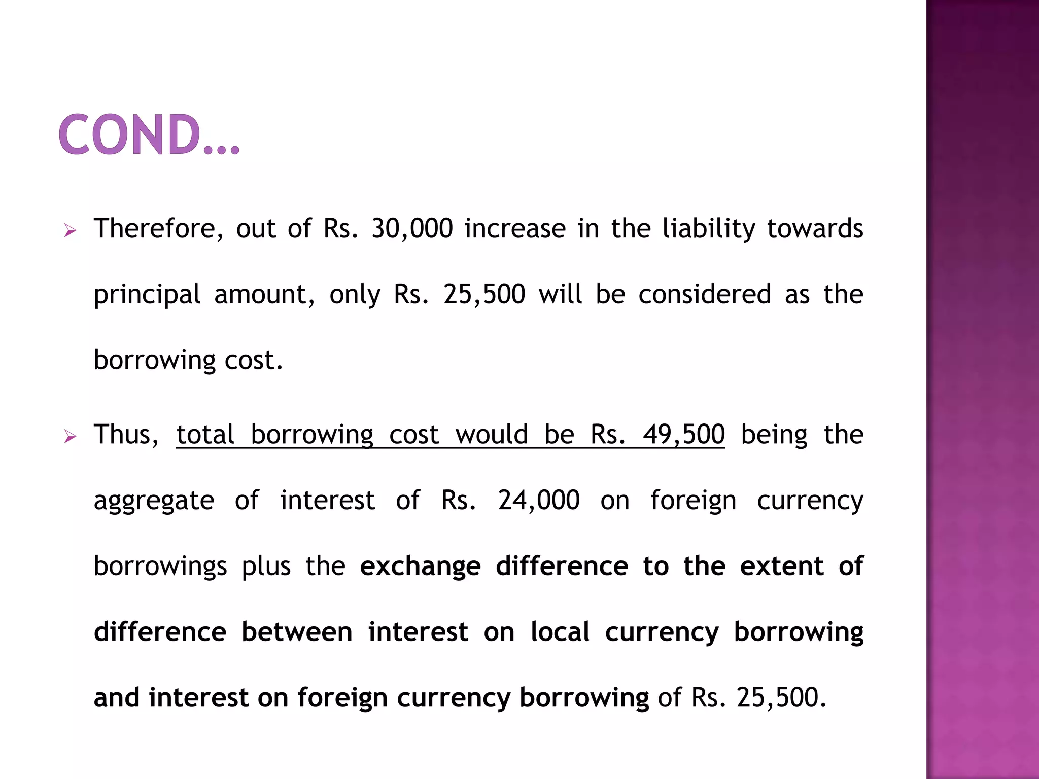 Ind AS 23 borrowing cost | PPTX