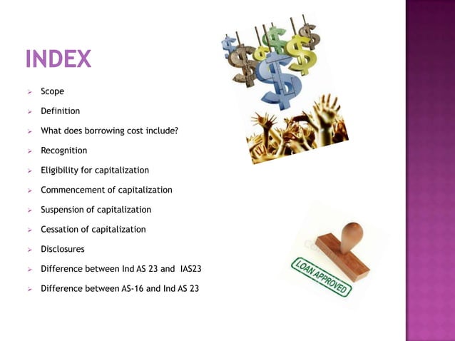 Ind AS 23 borrowing cost | PPTX