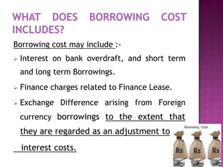 Ind AS 23 borrowing cost | PPTX