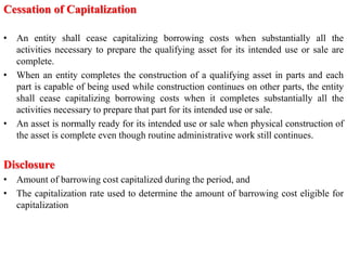 Ind AS 23 Barrowing cost | PPTX