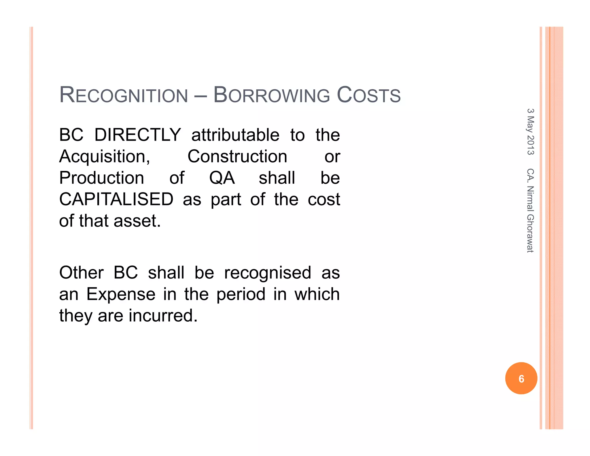 Ind as 23 borrowing costs | PDF