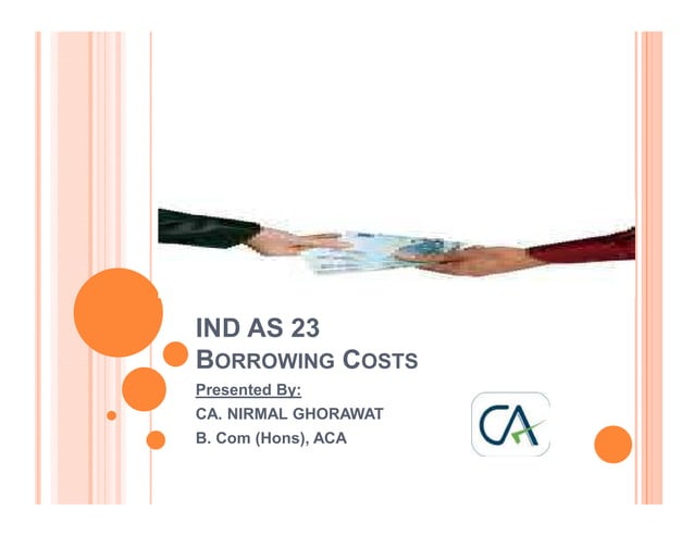 Ind as 23 borrowing costs | PDF