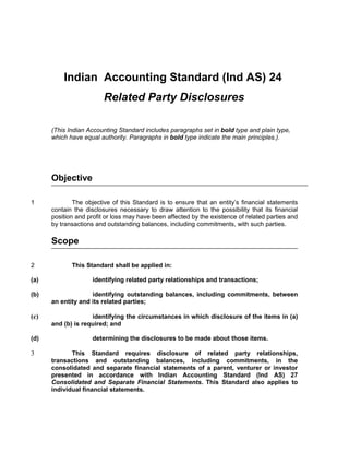 Ind as24 | PDF | Stocks and Bonds | Personal Investing