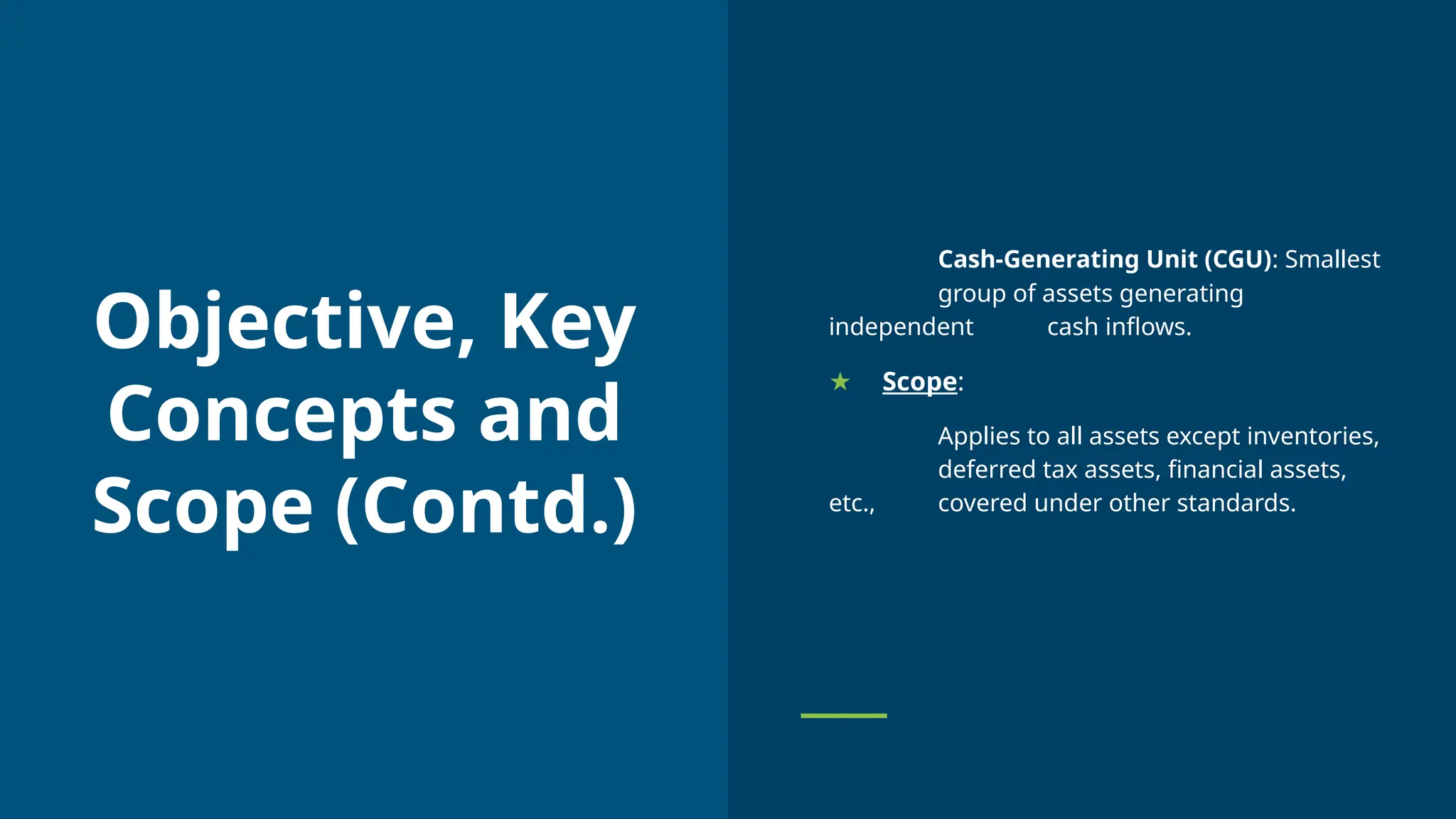 Indian Accounting Standard 36 - Impairment of Assets | PPTX