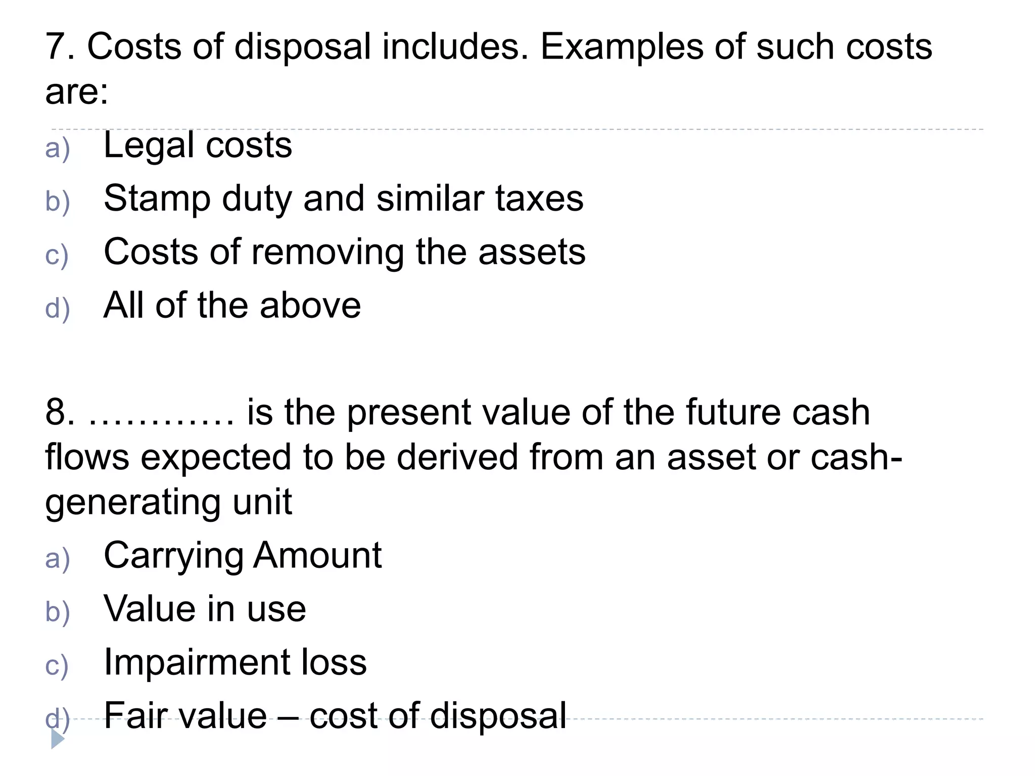 IND AS 36 - IMPAIRMENT OF ASSEST.pptx