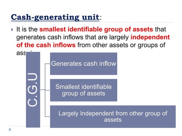IND AS 36 - IMPAIRMENT OF ASSEST.pptx | Stocks and Bonds | Personal ...