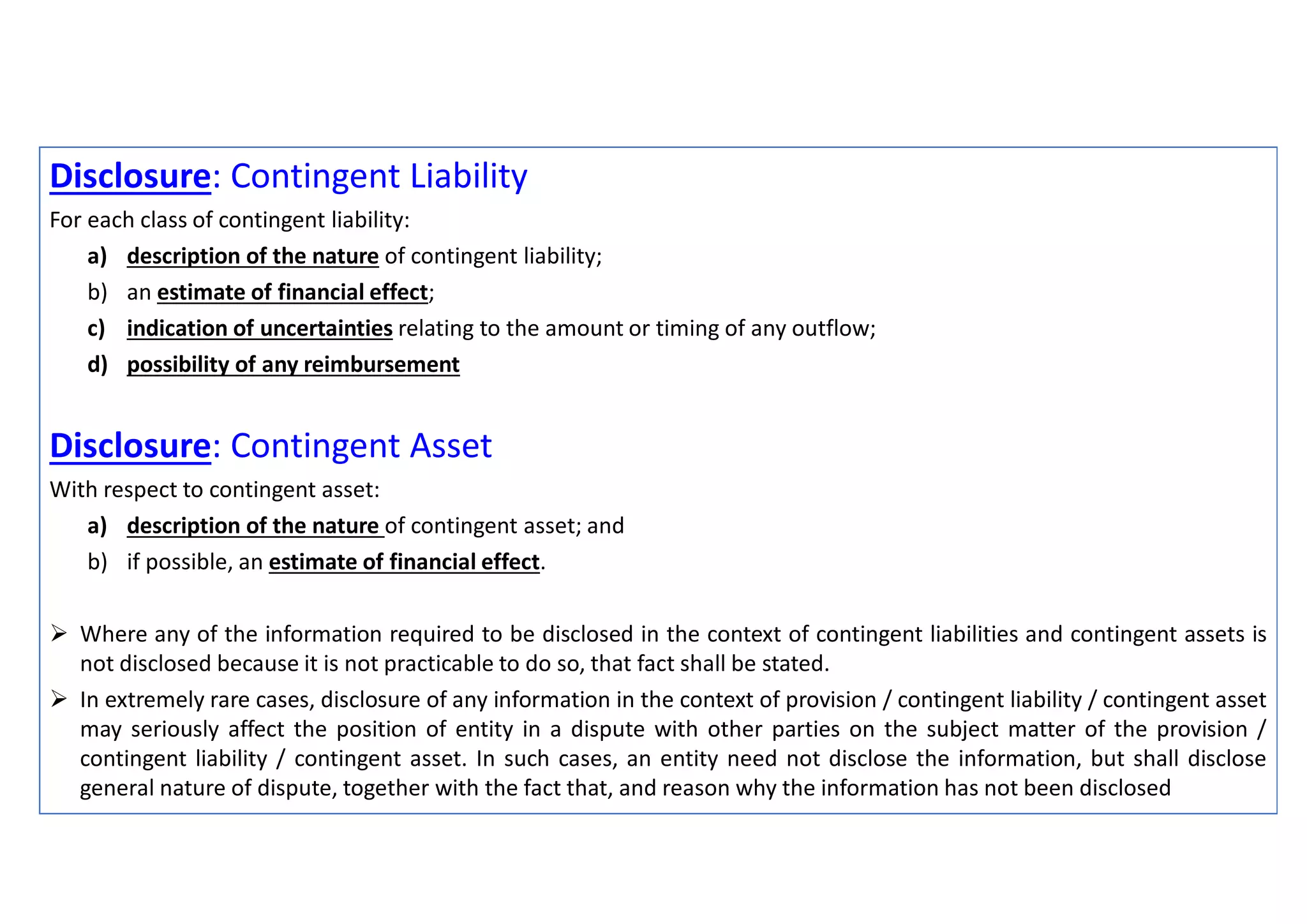 Indian Accounting Standard (Ind AS) 37 “Provisions, Contingent ...