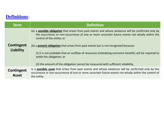 Indian Accounting Standard (Ind AS) 37 “Provisions, Contingent ...