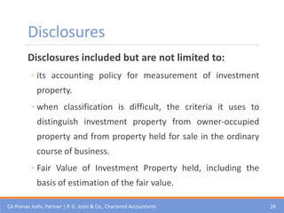 Ind AS 40 on investment property | PDF