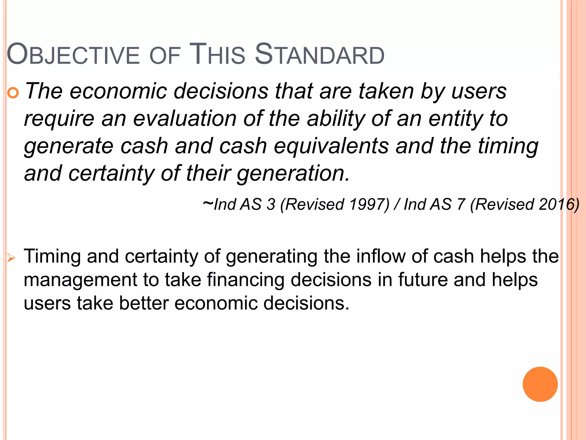 Ind as 7 cash flow statement | PPTX