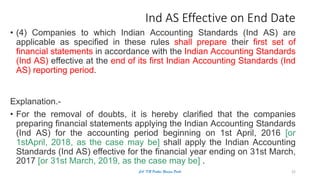 Ind as applicability | PDF