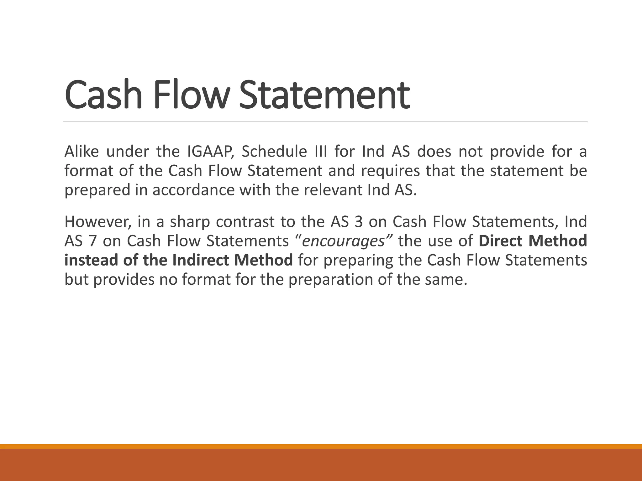 Ind AS Financial Statements | PPTX