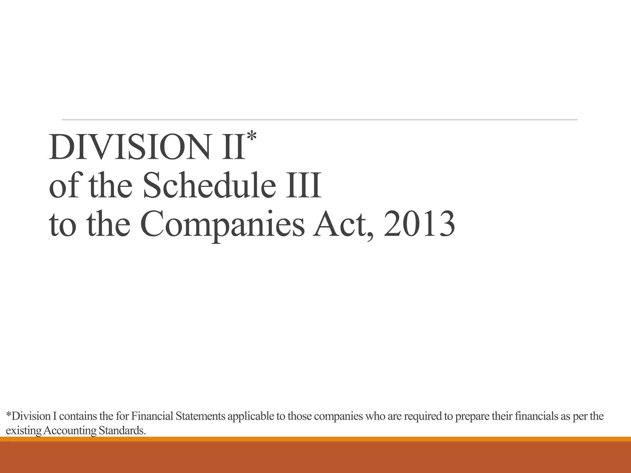 Ind AS Financial Statements | PPTX