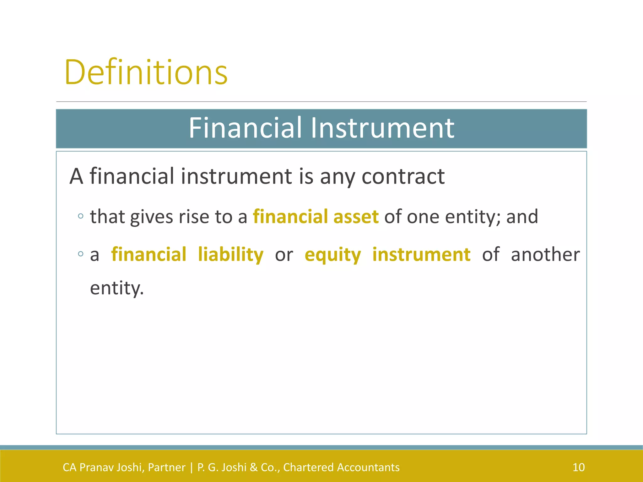 Ind AS on Financial Instruments | PDF
