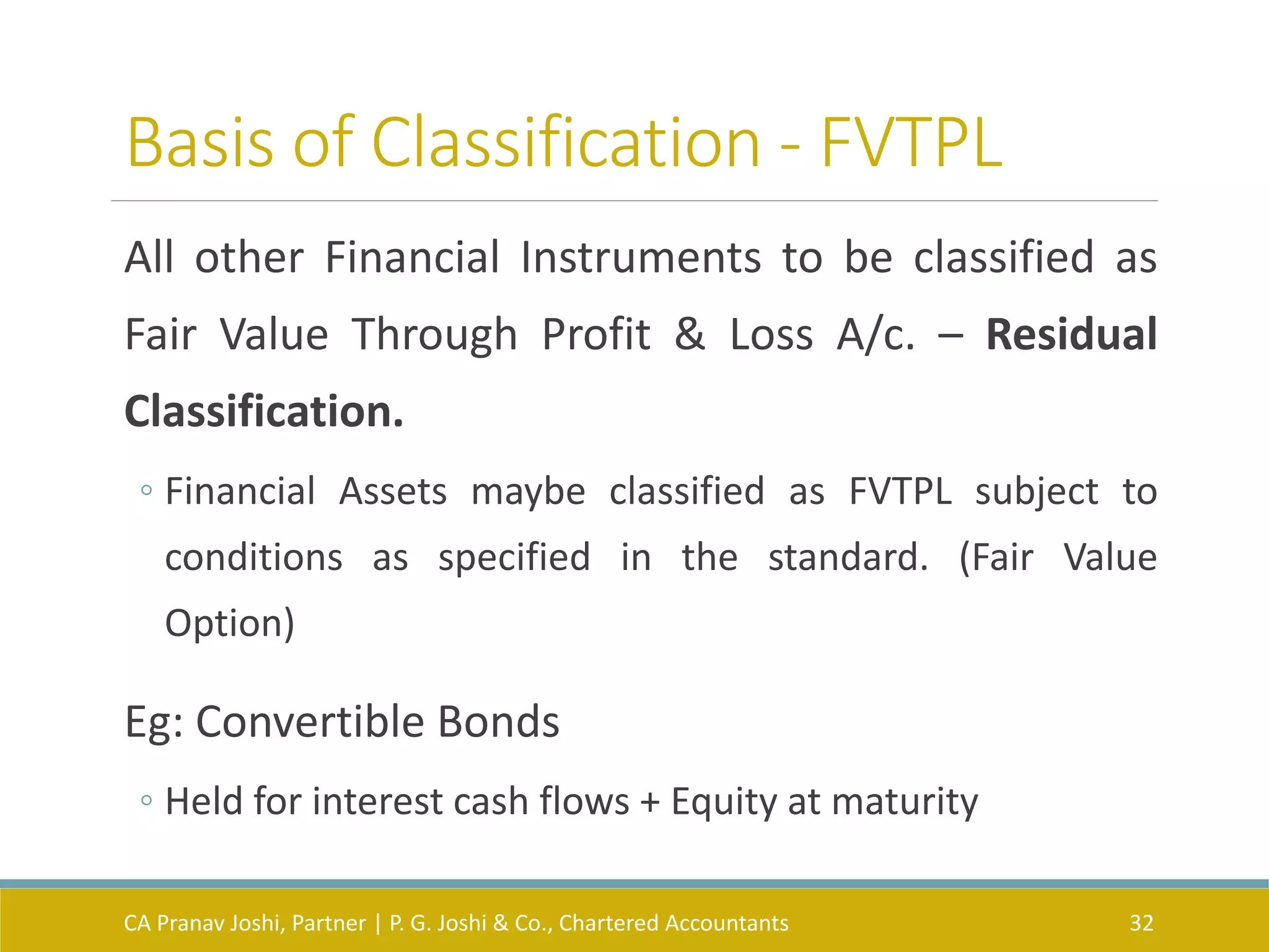 Ind AS on Financial Instruments | PDF