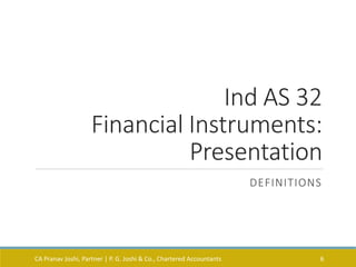 Ind AS on Financial Instruments | PDF