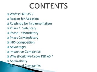 IND AS . An Overview | PPTX