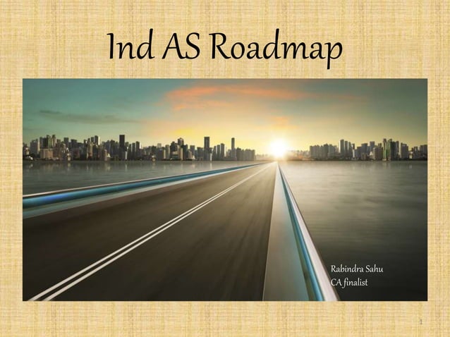 Ind as roadmap | PPTX