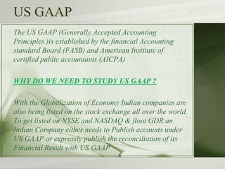 Ind as vs us gaap | PPTX