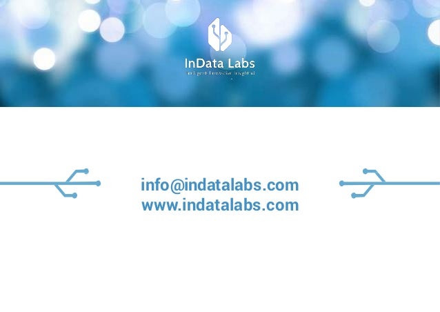 InData Labs. How we leverage Big Data - 5 use cases | PPT