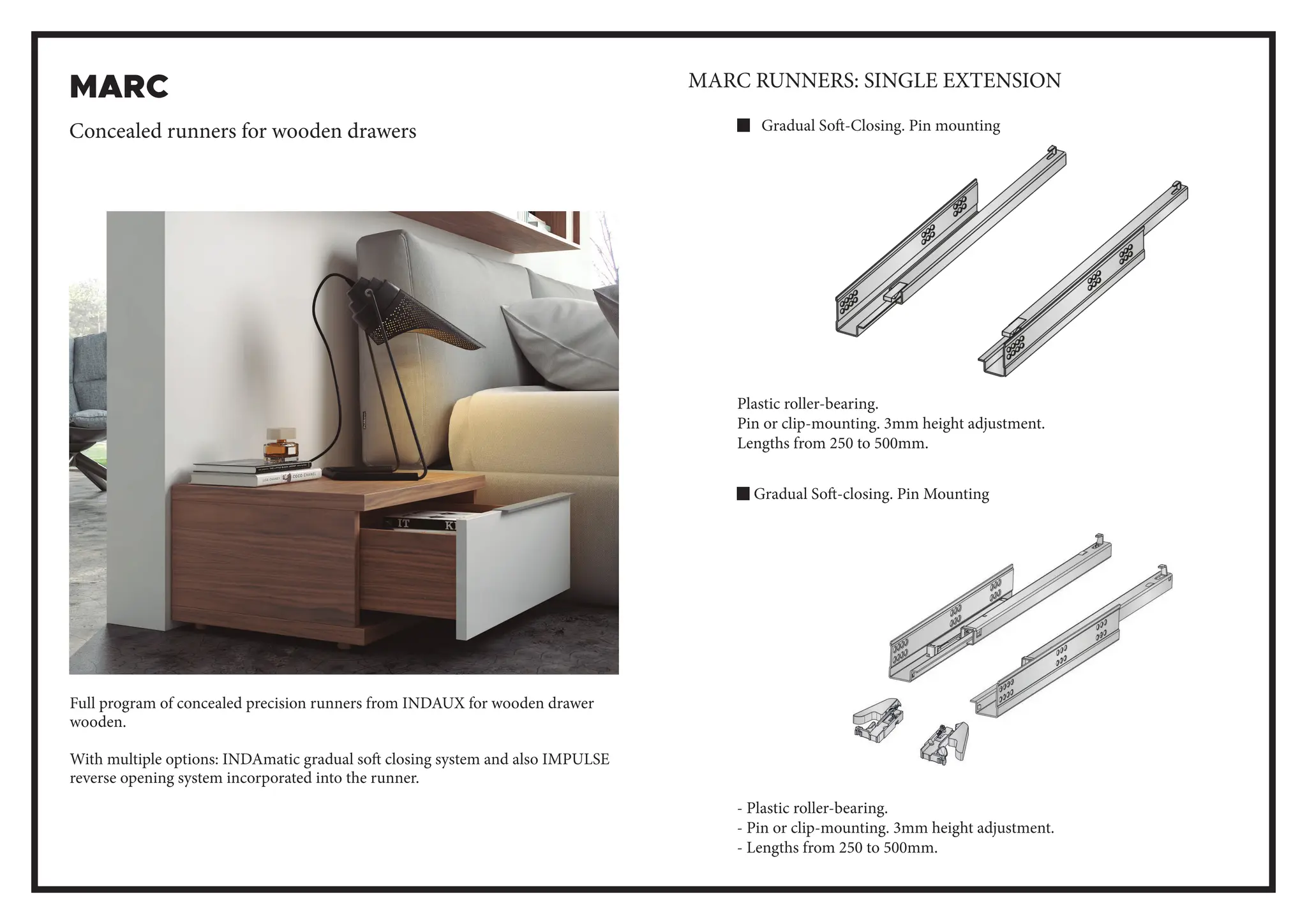 INDAUX Catalog Indesign - All the hardware, all the solutions | PDF