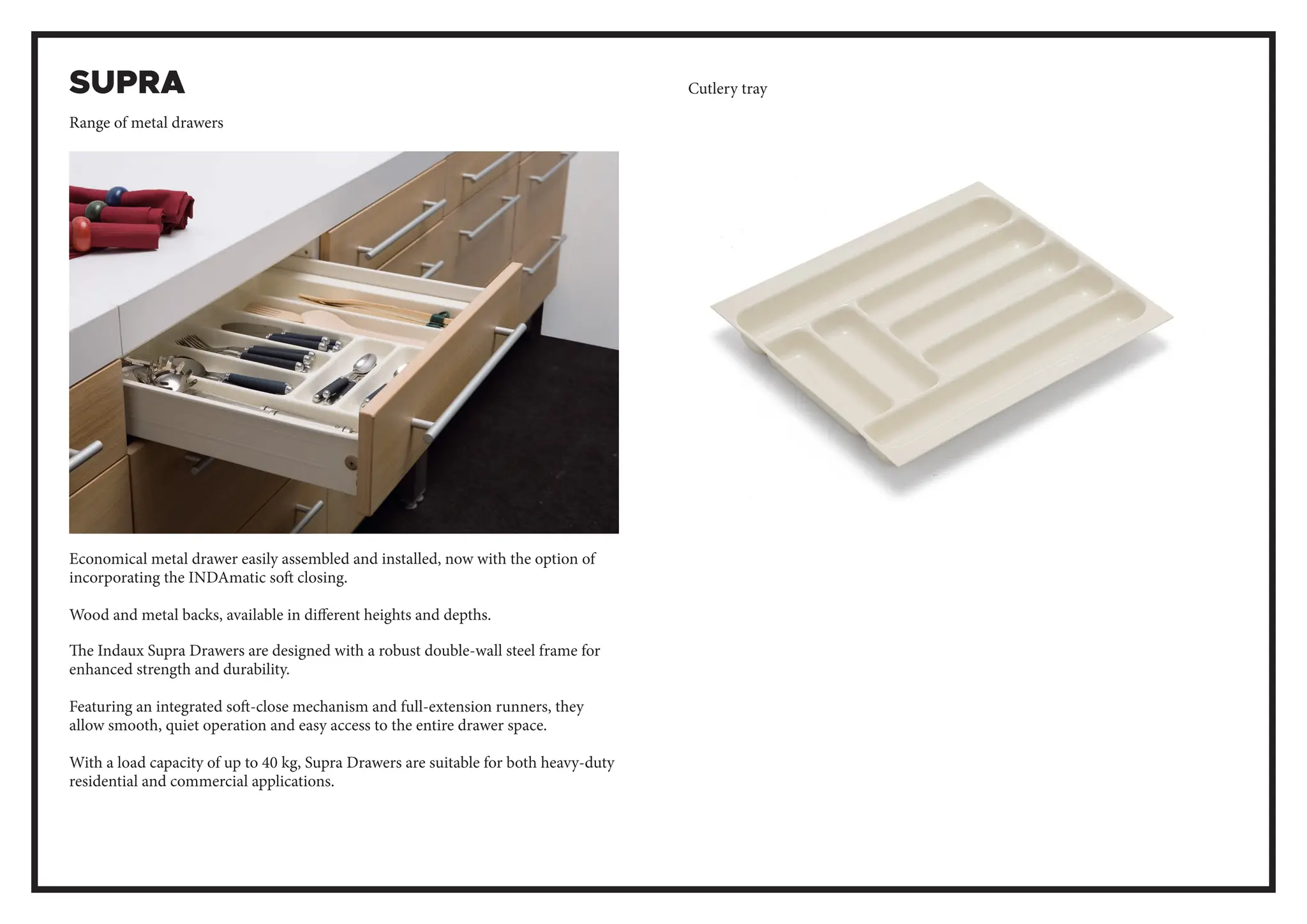 INDAUX Catalog Indesign - All the hardware, all the solutions | PDF