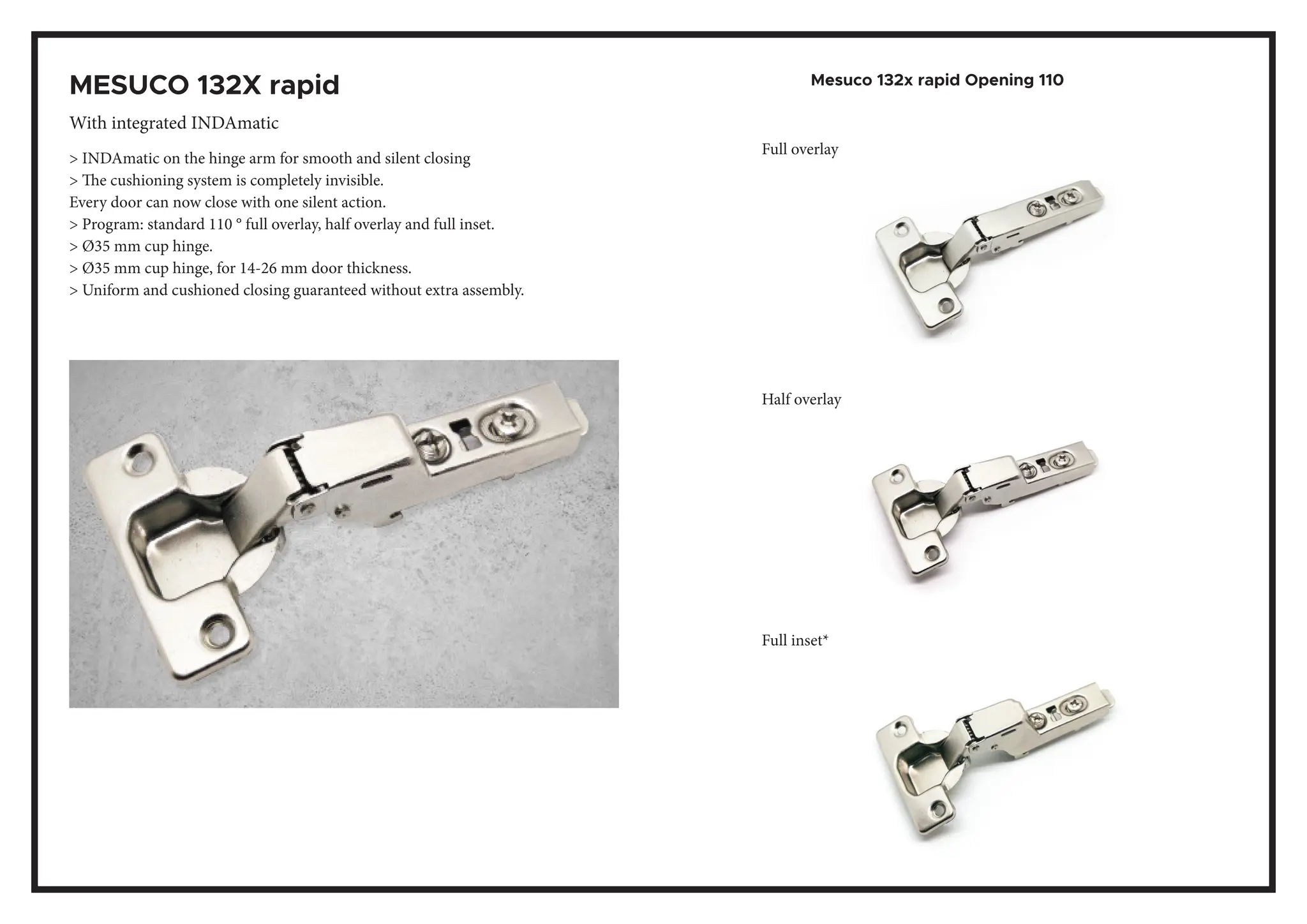 INDAUX Catalog Indesign - All the hardware, all the solutions | PDF