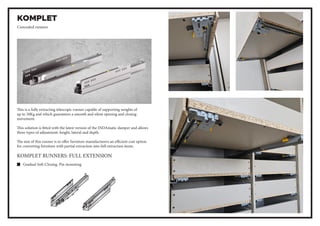 INDAUX Catalog Indesign - All the hardware, all the solutions | PDF