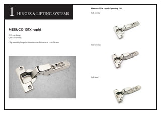 INDAUX Catalog Indesign - All the hardware, all the solutions | PDF